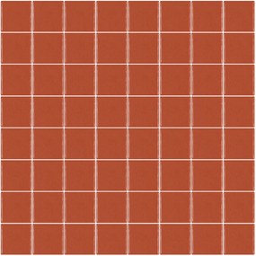 Hisbalit Skleněná mozaika červená Mozaika 172E LESK 4x4  4x4 (32x32) cm - 40172ELH