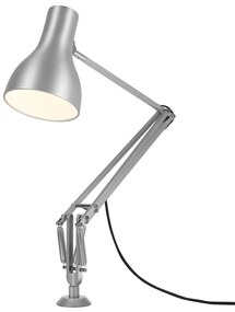 Anglepoise Type 75 stolní lampa šroubovací stříbro