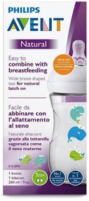 Avent Láhev Natural 260 ml Velryba