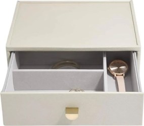 Krabička na šperky Stackers se 3 zásuvkami classic taupe