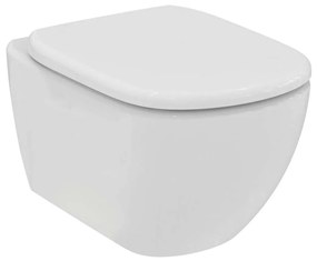 Ideal Standard Tesi - Závěsné WC se sedátkem SoftClose, RimLS+, bílá T536101