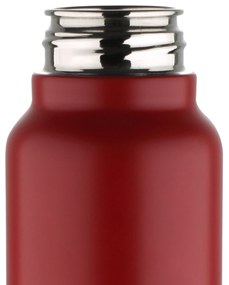 Nerezová láhev na pití Bergner / 750 ml / červená