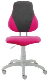 Dětská rostoucí židle Fuxo V-Line růžová/šedá - 3D6674