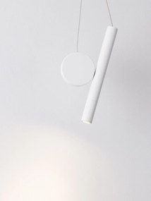 Bílé hliníkové LED závěsné svítidlo ø 23,5 cm Vero – Nova Luce