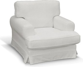 Potah na křeslo IKEA Ekeskog barva krémová látka pletený vzor