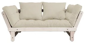 sofa BEAT by Karup - 73*162 cm natural (přírodní) + futon beige 747
