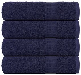 Ručníky FROGN 4 ks tmavě modré 50x100 cm 360 g/m² 136783
