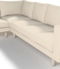 Potah na pohovku IKEA Norsborg rohová 5-místná barva béžová látka pletený vzor
