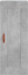 Skříň highboard betonově šedá 34,5x34x180 cm kompozitní dřevo 3200365