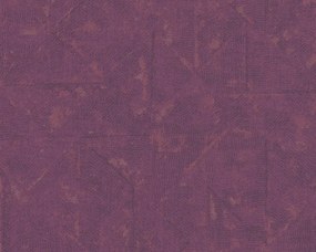 Vliesová tapeta 36974-1 fialová geometrická / Vliesové tapety na zeď 369741 Absolutely Chic (0,53 x 10,05 m) A.S.Création