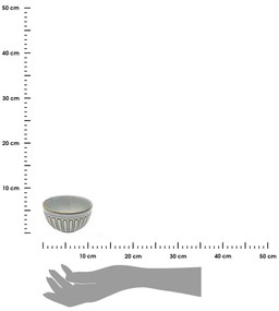Keramická miska Grau 310 ml šedá