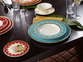 Villeroy&Boch Villeroy & Boch Samarkand Aquamarin hluboký talíř, 24,8 cm, 200 ml