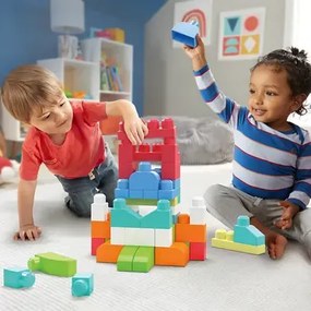 Mattel DCH54 MEGA bloks fb big building bag girls / 60 dílů / od 12 mě