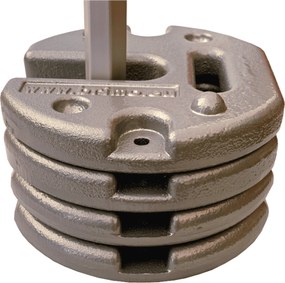 BRIMO Ocelové závaží na párty stan - Set 4ks - 10 kg