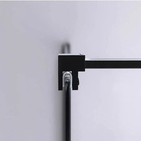 BPS-koupelny Sprchová zástěna Walk-in HYD-WI05 110 černá/transparent
