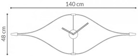 Designové nástěnné hodiny Nomon Look 145cm