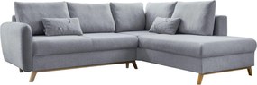 XXXLutz ROHOVÁ SEDAČKA, textil, světle šedá MID.YOU - Sedací soupravy - 001454003019