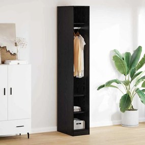 Šatní skříň Černý dub 50 x 30 x 200 cm Kompozitní dřevo 3403215