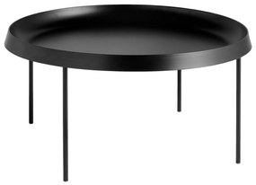 HAY Konferenční stolek Tulou Ø75, Black