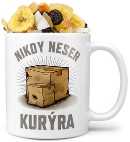 Hrnek Neser kurýra (Náplň hrníčku: Tropická směs)