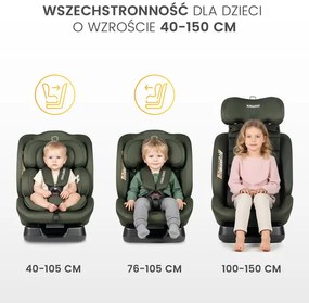 CARETERO autosedačka MUNDI I-SIZE BEIGE (40-150cm )