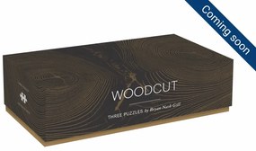 Chronicle Books Puzzle Dřevořez: Tři hádanky 3x300 dílků