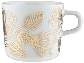Hrnek Oiva Tiara 0,2l, bílo-zlatý