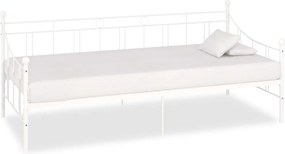 Rám denní postele bílý kov 90 x 200 cm 284668