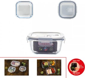 THERMO SQUARE NÁDOBA NA POTRAVINY S VÍKEM 520ML