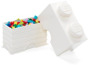 Bílý úložný dvojbox LEGO®