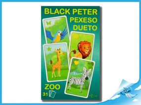 Černý Petr/Pexeso/Dueto ZOO 3v1 31 ks