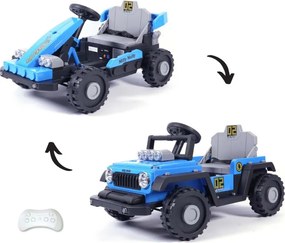 Elektrické autíčko Milly Mally Prime 2w1 blue