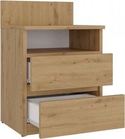 FALCO Noční stolek Malvína M1 dub artisan
