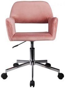 Otočná židle FD-22, růžová