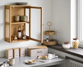 House Nordic Nástěnný kabinet ZAMORA 60x20cm dub 3001503