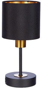 Wofi | Wofi 860401109000 - Stolní lampa LOTTE 1xE14/40W/230V černá | W3701