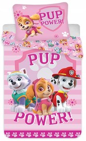 DĚTSKÉ BAVLNĚNÉ POVLEČENÍ PAW PATROL 140X200 CM, 1KS 70X80 CM VZOROVANÉ