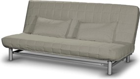 Potah na pohovku IKEA Beddinge krátký barva béžová látka pletený vzor