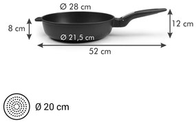 Pánev hluboká SmartCLICK ø 28 cm