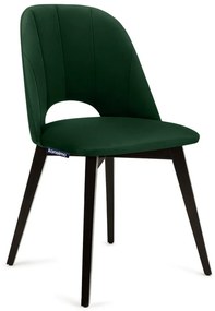 Konsimo Sp. z o.o. Sp. k. | Jídelní židle BOVIO 86x48 cm tmavě zelená/buk | KO0082
