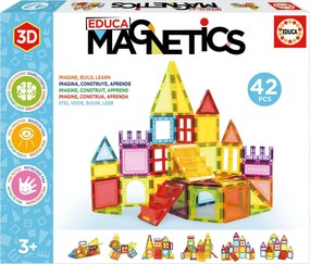Educa magnetická stavebnice magnetics 42 dílků
