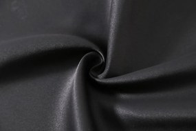 Závěs OXFORD LIGHT 140x270 cm, černý Zavěšení: Řasící páska