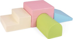Costway 4 PCS. Foam building blocks pro climbing a running around. Soft building