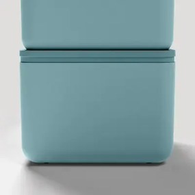 BlimPlus Peek Box Quadro S Teal / Dóza na potraviny / 1,3 l / Polyprop