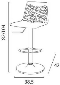 STIMA Barová židle SPIDER