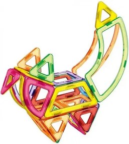 Magnetická stavebnice 89 dílků / Stavebnice / plast, magnet / od 3 let