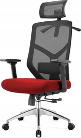 Ergonomické kancelářské křeslo Rosa červená Angel