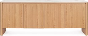 BIZZOTTO Komoda GAVRIEL dubová 208x80 cm 8051836840843