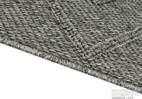 Breno Kusový koberec PATARA 4954 Grey, 140x200 cm, Šedá