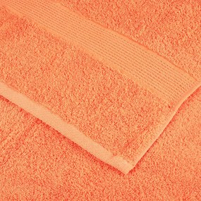 Prémiové osušky SOLUND 10 ks oranžové 100x150 cm 600 g/m² 137385